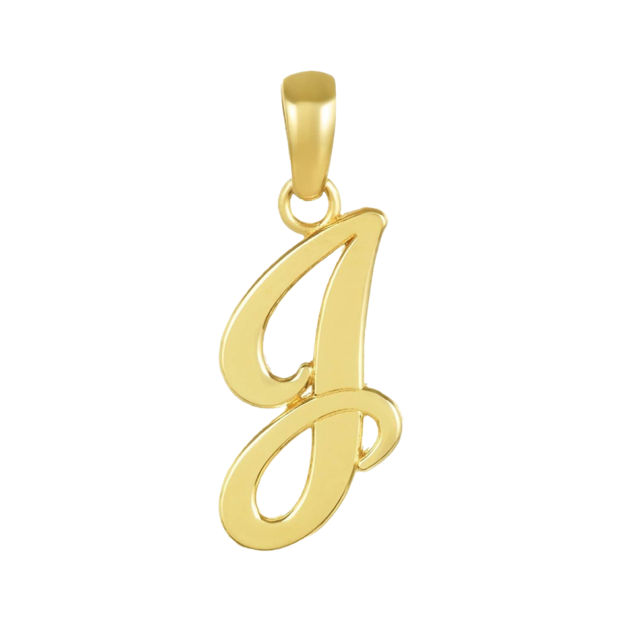 fancy script letter j